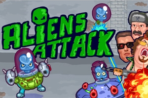 Jogo Aliens Attack no Jogos 123