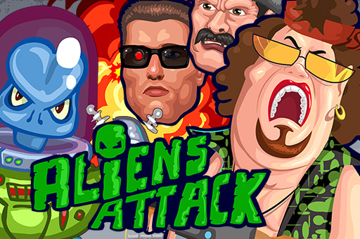 Jogo Aliens Attack no Jogos 123