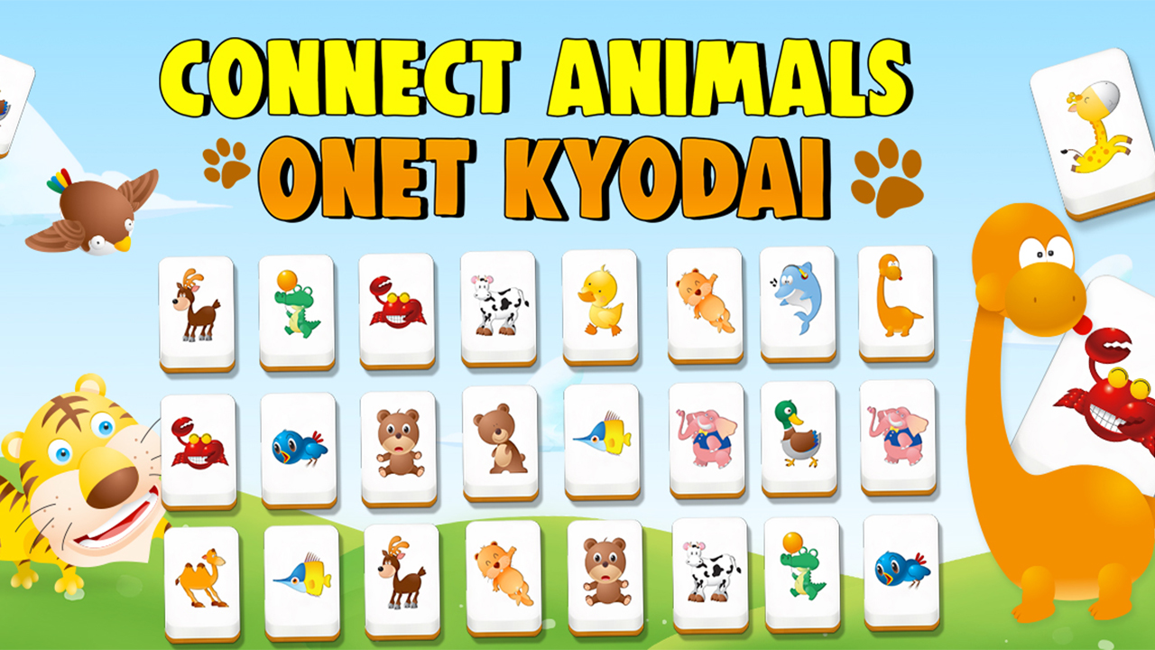 Jogo Connect Animals: Onet Kyodai no Jogos 123