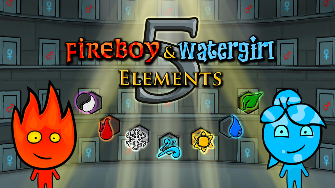 Jogo Fireboy & Watergirl 5 Elements no Jogos 123