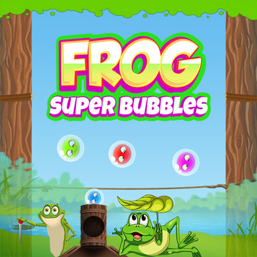 Jogo Frog Super Bubbles no Jogos 123
