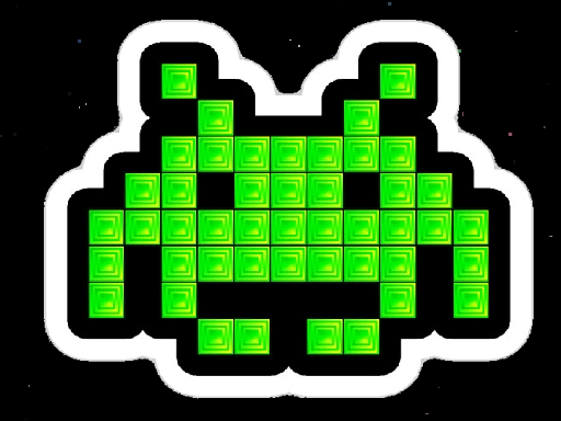 Jogo Space Invaders Remake no Jogos 123