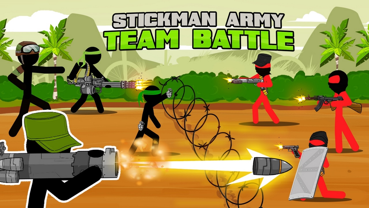 Jogo Stickman Army: Team Battle no Jogos 123