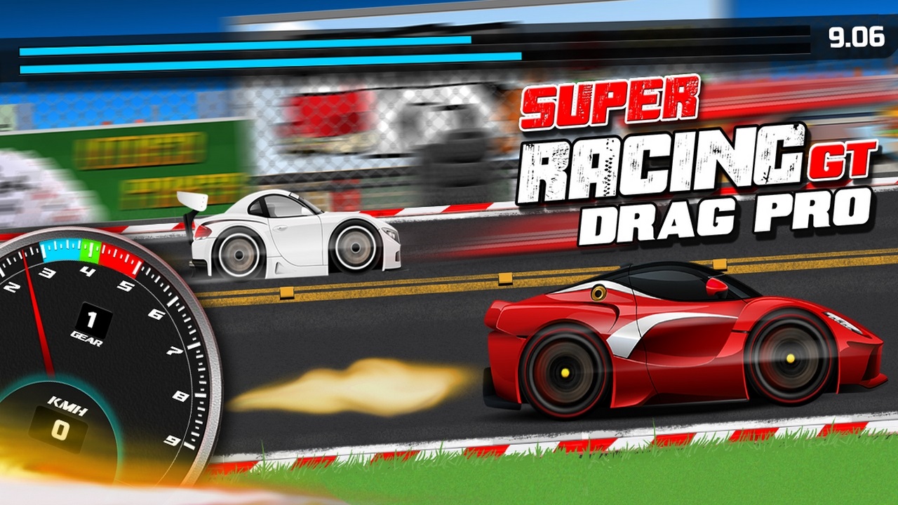 Jogo Super Racing GT: Drag Pro no Jogos 123