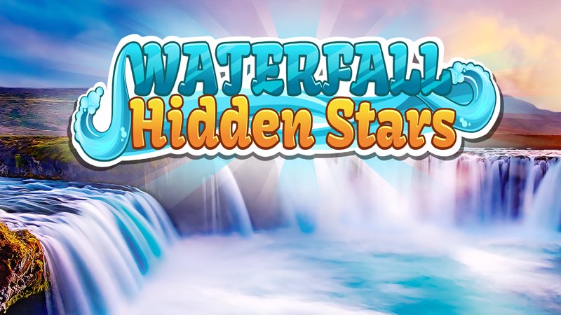 Jogo Waterfall Hidden Stars no Jogos 123